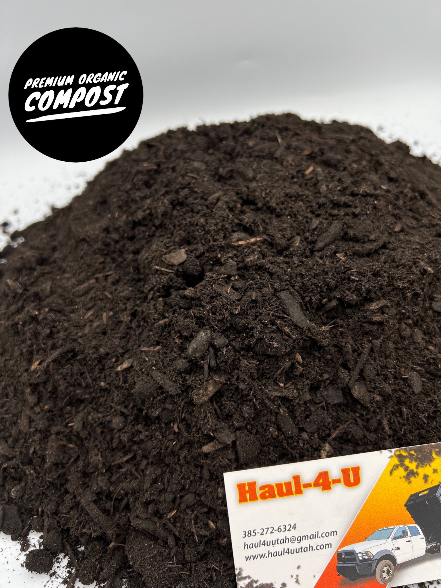 Premium Organic Compost (OMRI Listed) | Salt Lake County, Utah | Haul 4 U